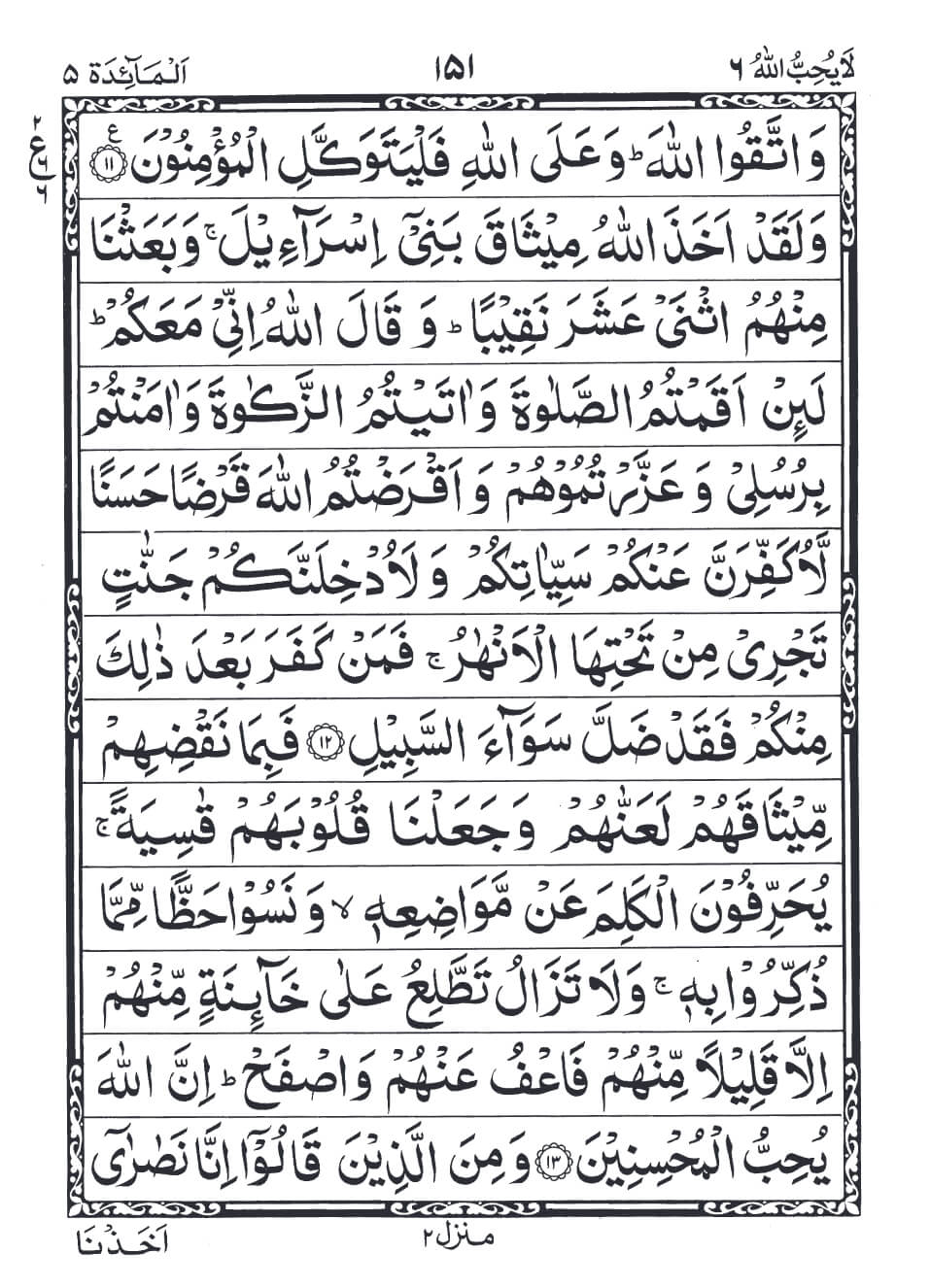 5. Surah Al-Ma'idah – The Table (Spread with Food) - Muhammadi Site